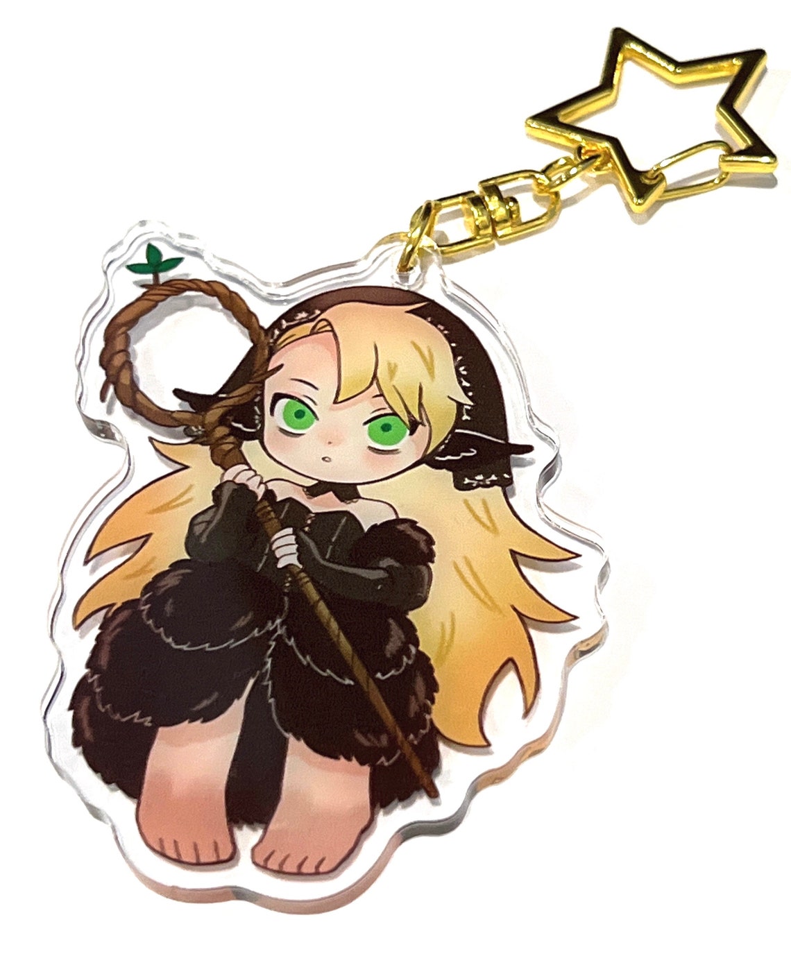 Dungeon Meshi Marcille Chibi Acrylic Charm, Delicious in Dungeon - Etsy