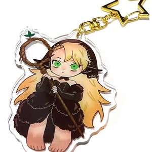 Dungeon Meshi Marcille Chibi Acrylic Charm, Delicious in Dungeon - Etsy
