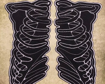 X-ray Knee Patch Iron-on Radiology Broken Bone Doctor - Etsy