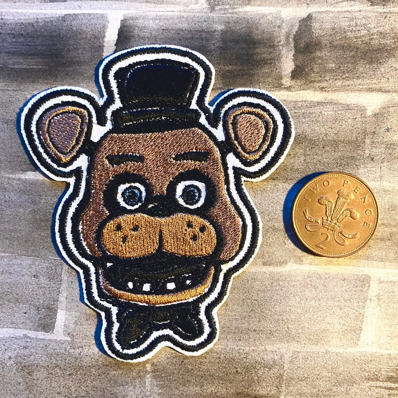 Five Nights at Freddy's Animatronic Embroidered Patches | FNAF Iron on ...