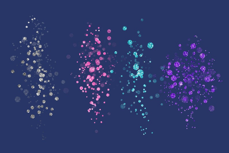 Watercolor Mermaid Tail Clipart, Mermaid Clip Art, Underwater Glitter ...