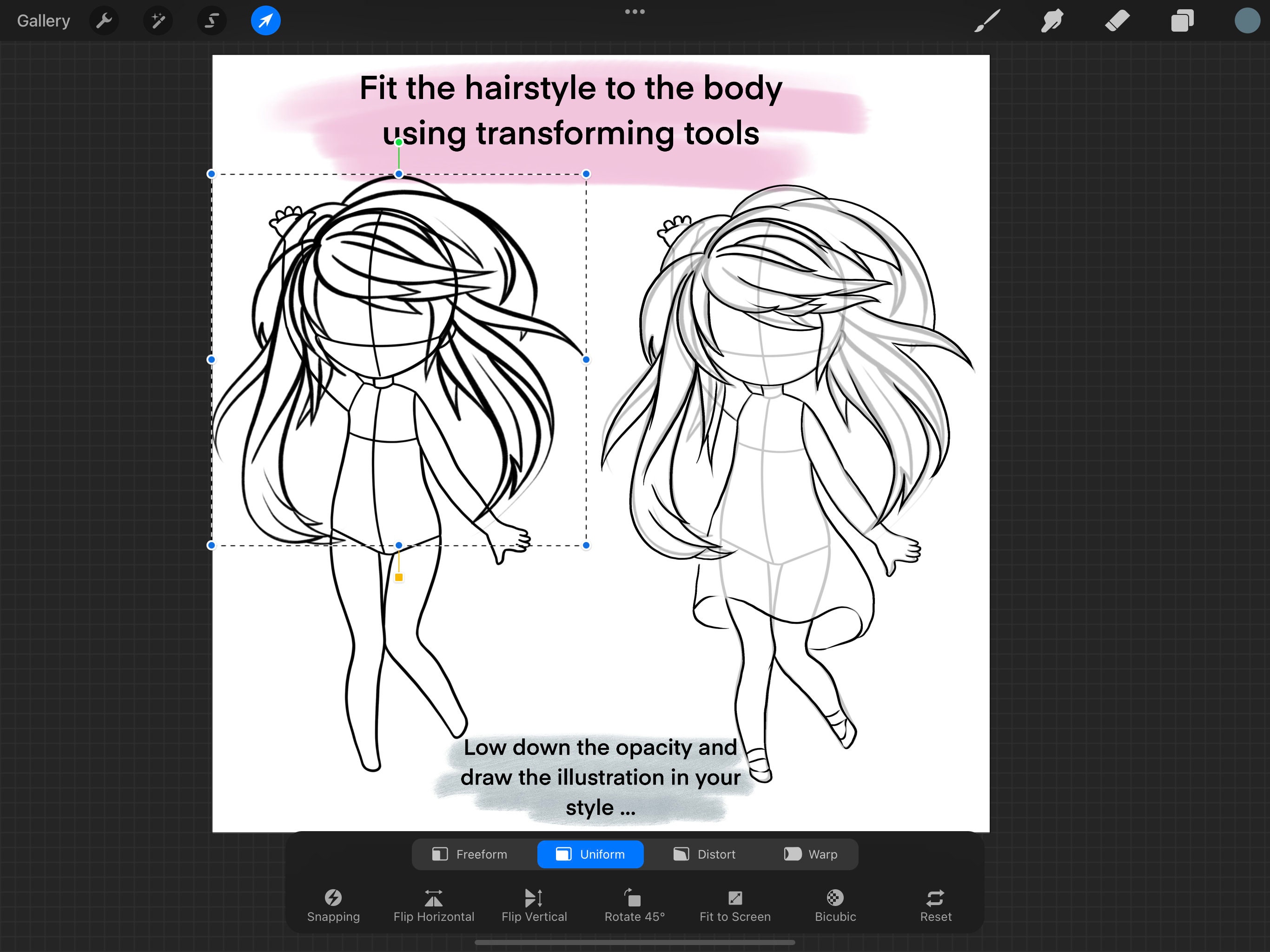 Procreate Kids Hair Stamps Anime Hair Brushes Procreate - Etsy