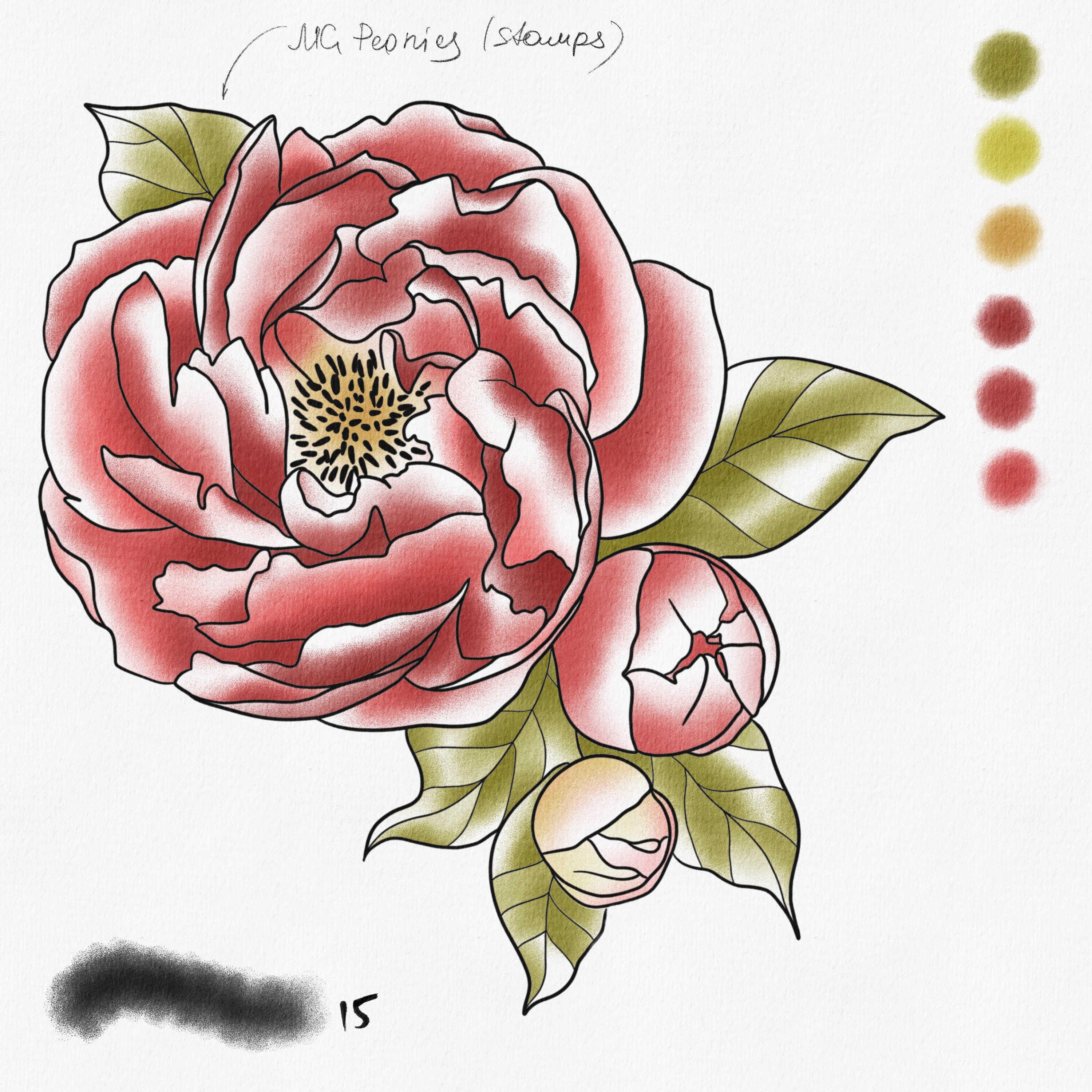 Stipple Shading Procreate Brush Procreate Brush Set Shading Brushes Stipple Shading Procreate Brush Procreate Brush Set Shading Brushes