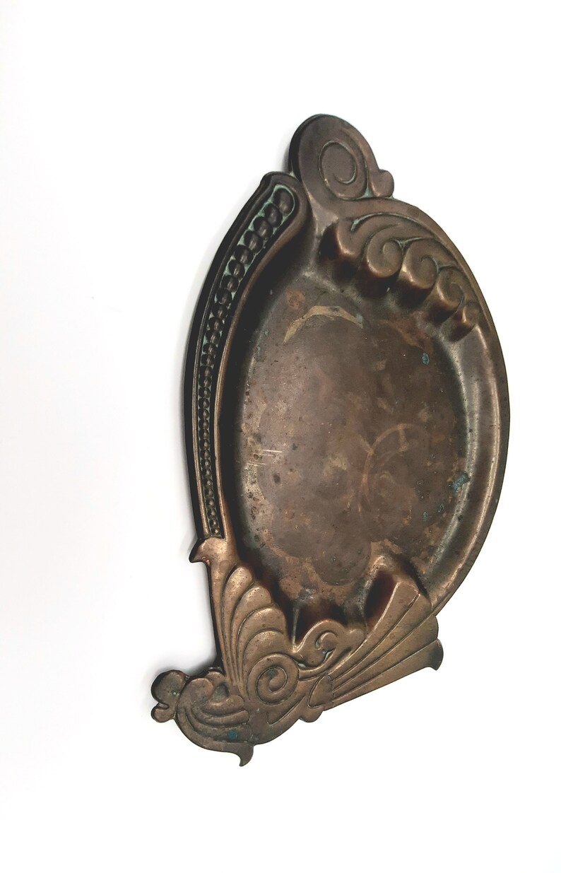 Vintage Art Deco Brass Tray With Viking Art Motifs 1920's - Etsy