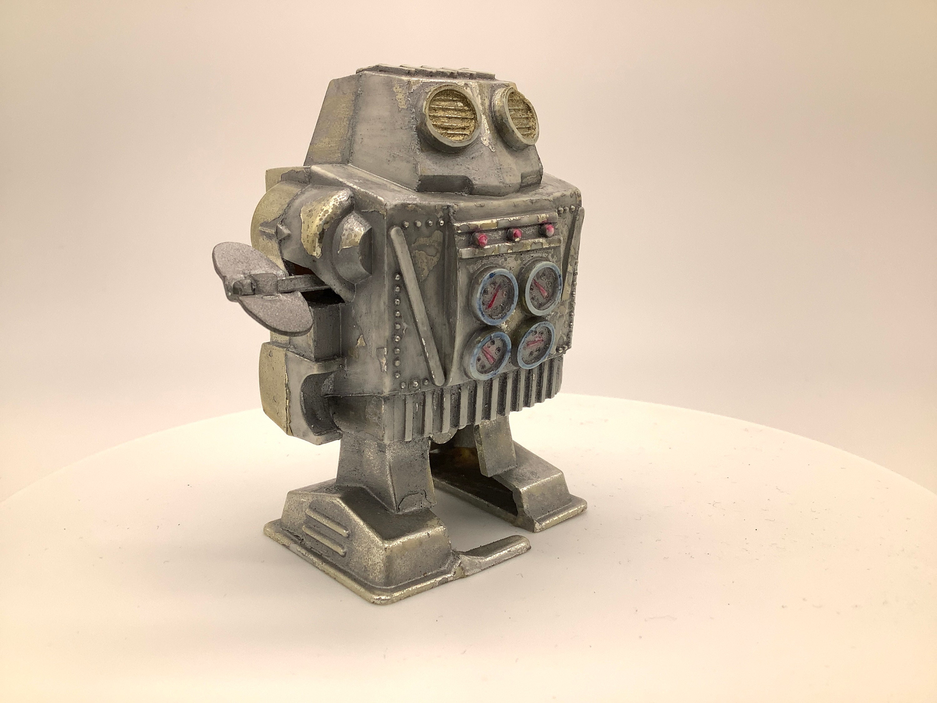 Vintage Wind up Walking Toy Robot 1970's Soviet, Plastik - Etsy
