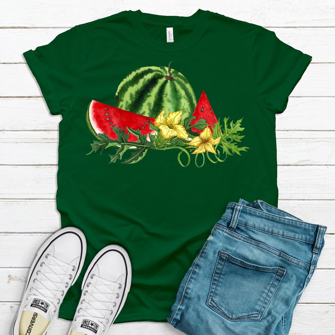 Beautiful Watermelon, Summer Melon Shirt, One in A Melon, Premium Soft ...
