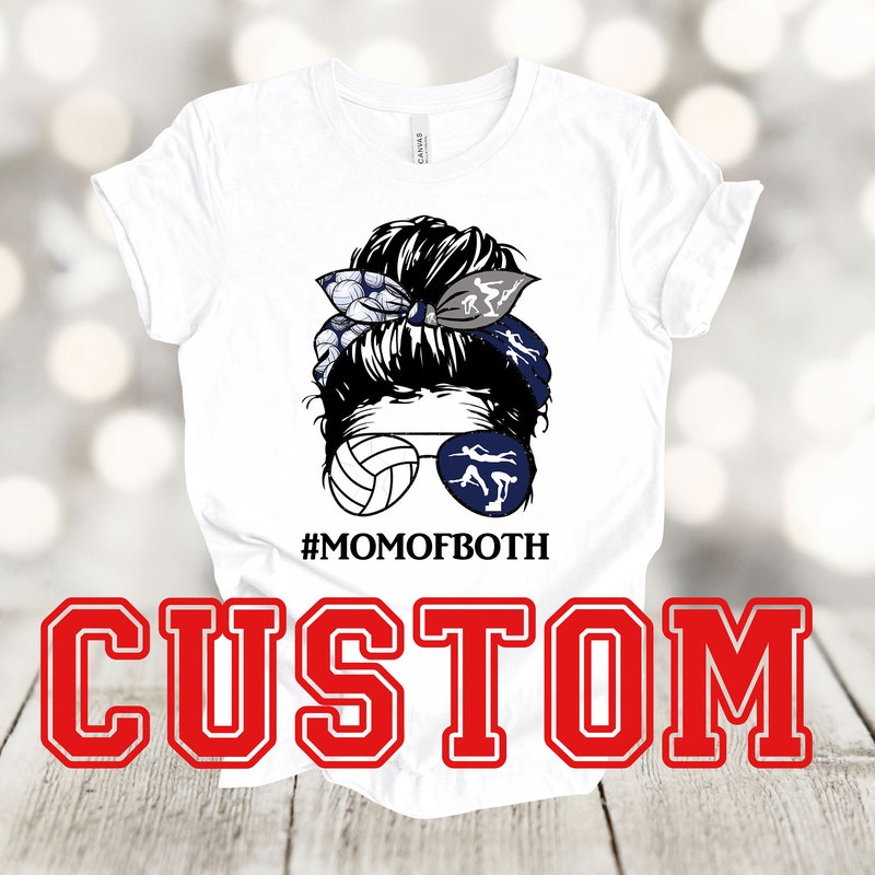 Baseball Mom Bun Tshirt - Etsy