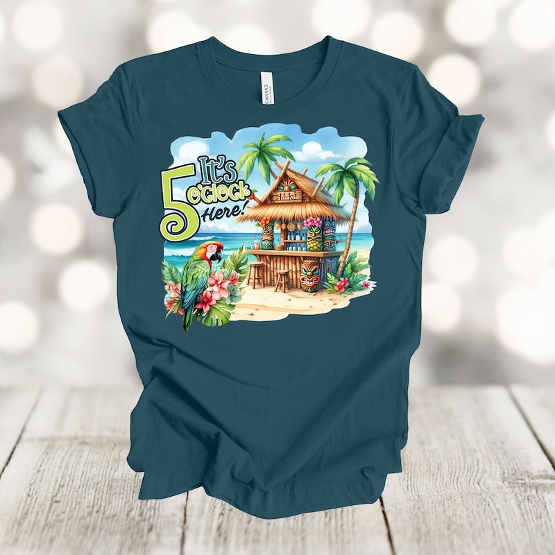 5 Oclock Hawaiian Shirt - Etsy