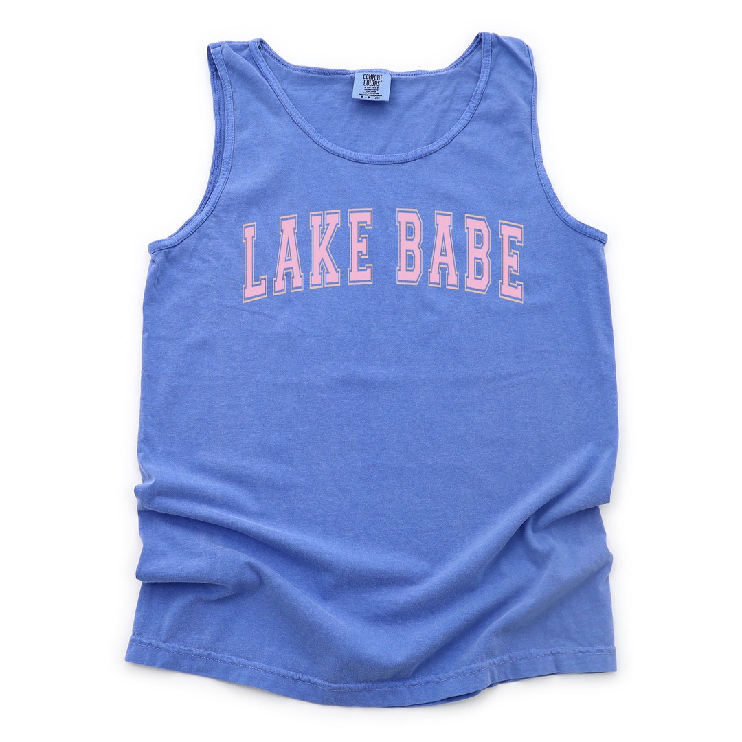 Lake Tank Top, Lake Babe, Summer Boating, Summer Tank Top, Comfort ...
