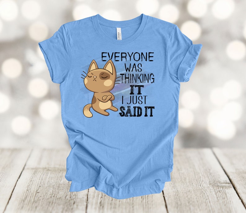 Funny Cat Graphic Tee: Sarcastic Unisex Bella Canvas Shirt - Etsy