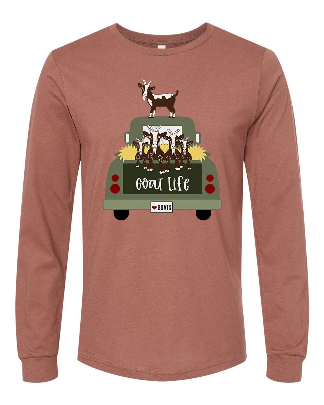 Goat Shirt, Goat Life, Old Truck Full of Goats, Goat Lover, Goat Farm ...
