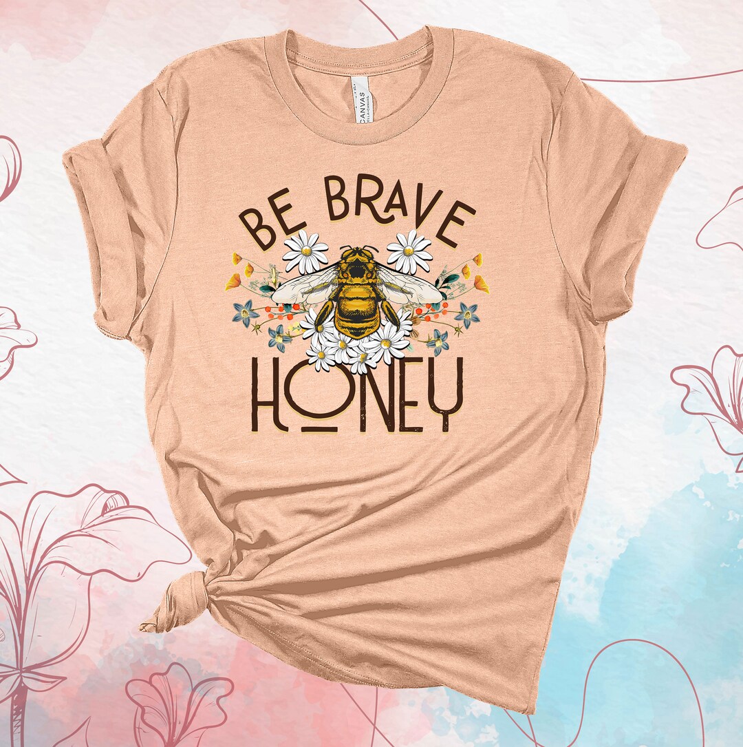 Bee Brave Honey, Honey Bee, Daisy, Spring Flowers, Pretty Flowers, Save ...