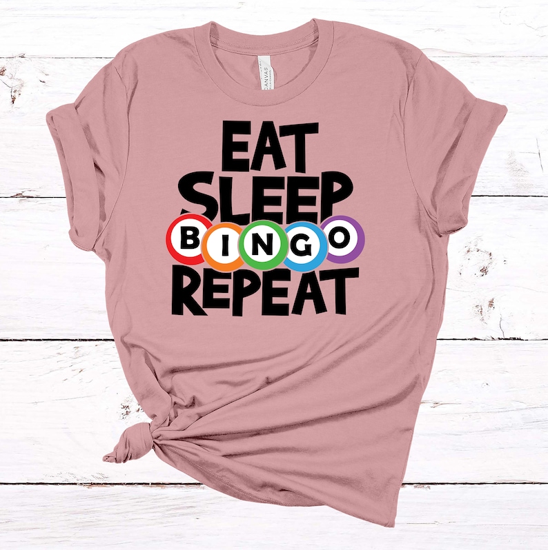 Eat Sleep Bingo Repeat Bingo Lover Bingo Gift Bingo Addict - Etsy