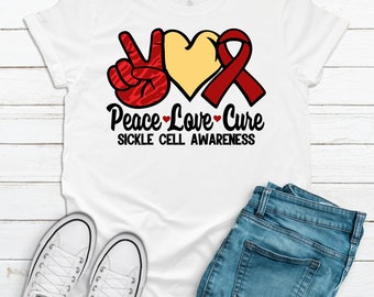 Sickle Cell Ribbon - Etsy