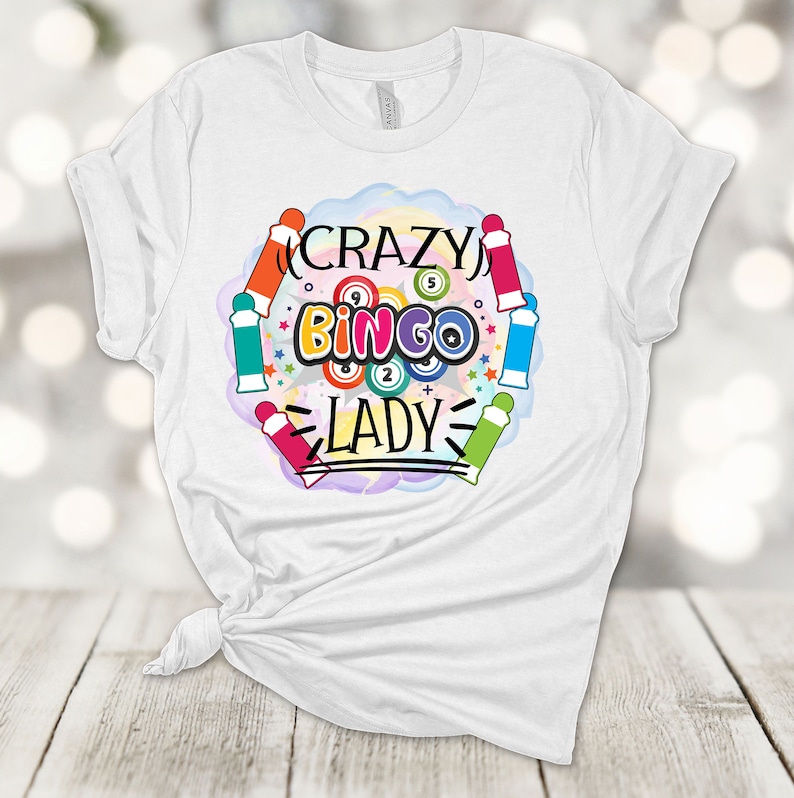 Bingo Player Crazy Bingo Lady Bingo Lover Bingo Gift Bingo - Etsy