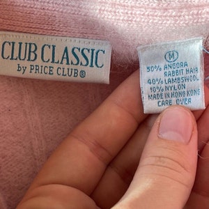 Vintage 80s Club Classic Womens Ballerina Pink Angora Wool - Etsy