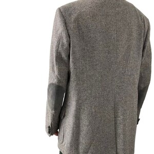 Farah Light Gray Wool Tweed Donegal Suede Elbow Patch Western - Etsy