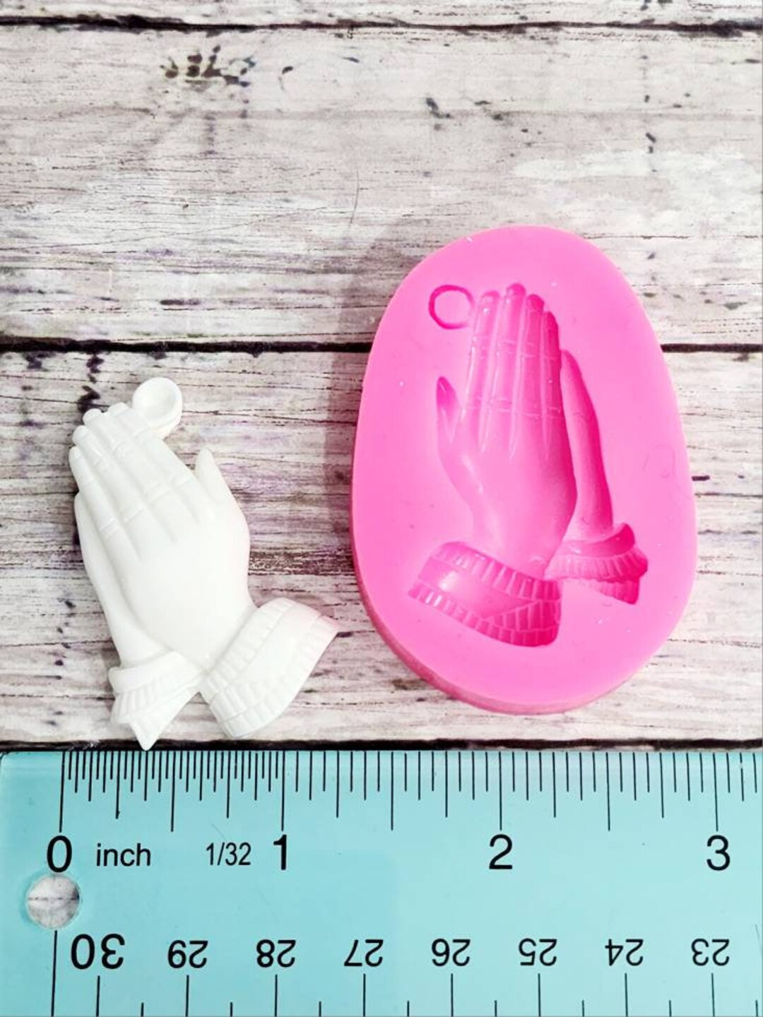 Religious Pray Hands Silicon Mold Sugarcraft, Gumpaste, Chocolate ...