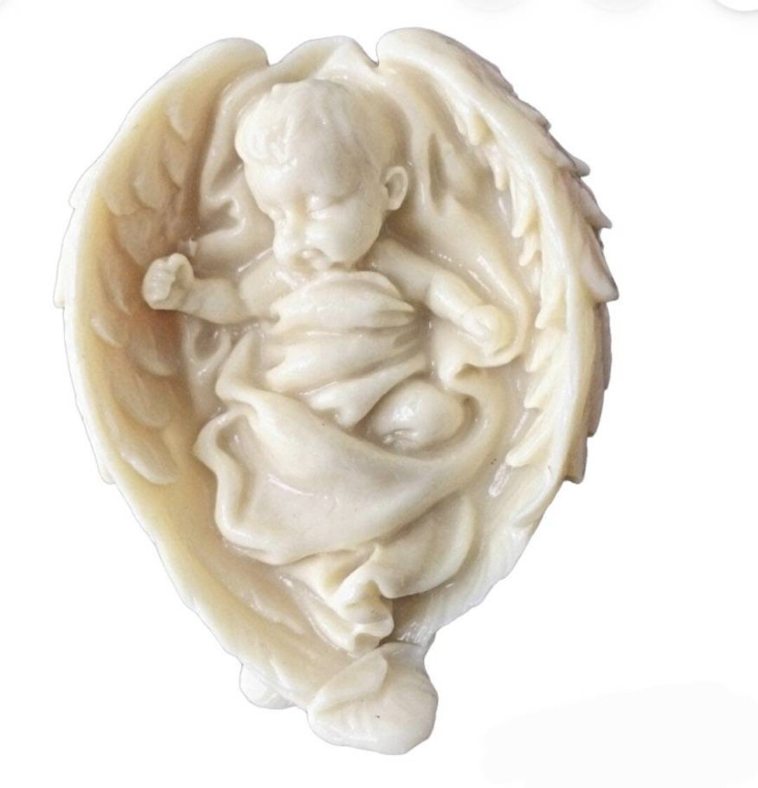 Angel 3D Baby Silicon Mold, Polymer Clay, Sugarcraft, Gumpaste, Soap ...