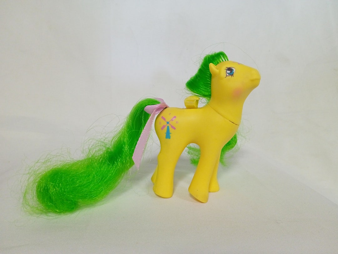 My Little Pony Vintage G1 Flutter Ponies "wind Drifter" Collectible ...