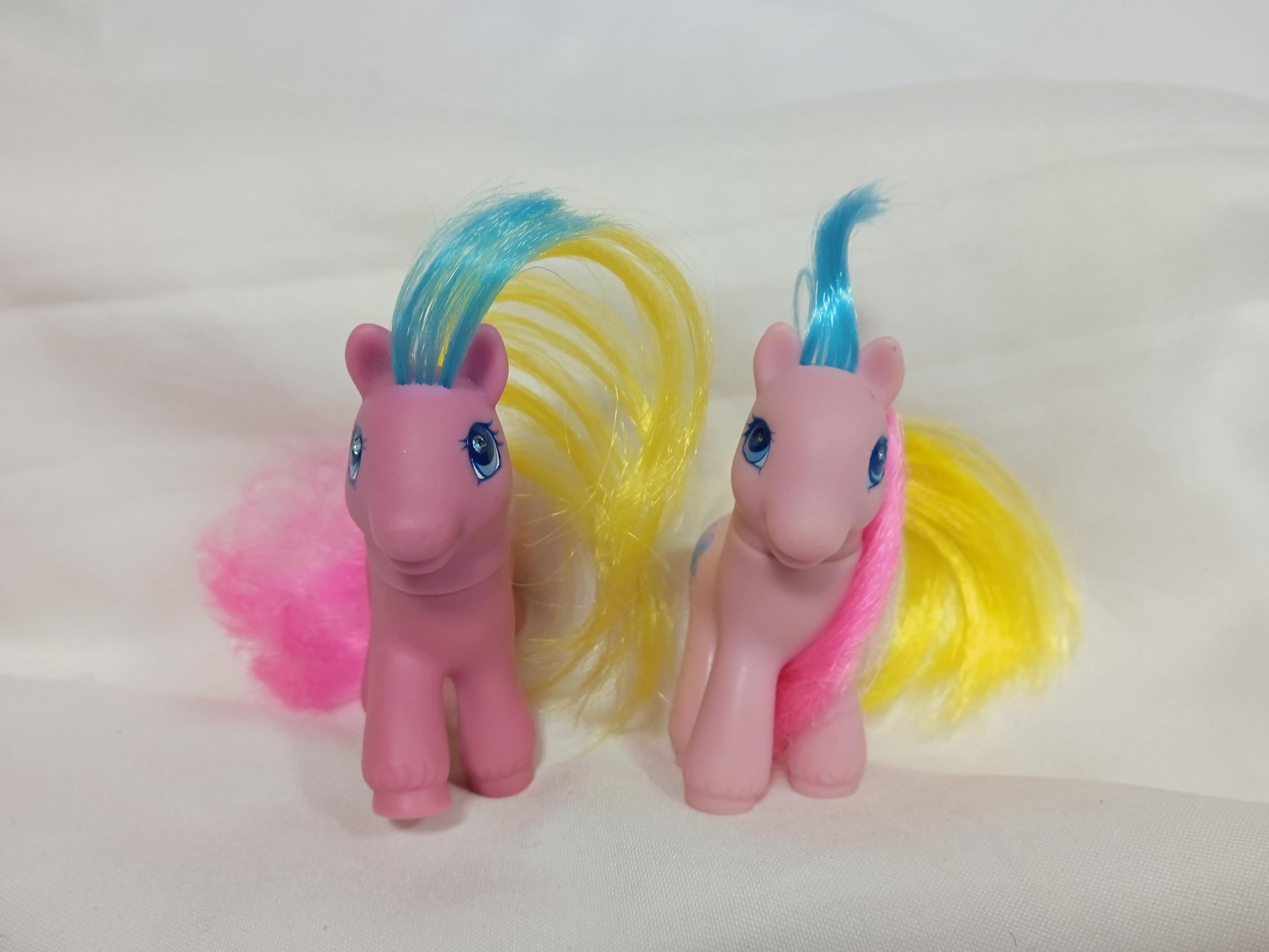 My Little Pony Vintage G2 Baby "dart and Dash" Retro Baby Toy ...