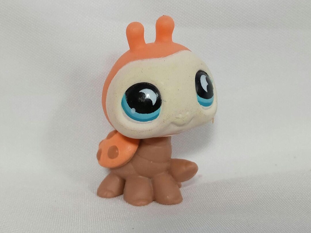 Littlest Petshop Hasbro Figure #856 Ladybug Collectible Retro Toy ...