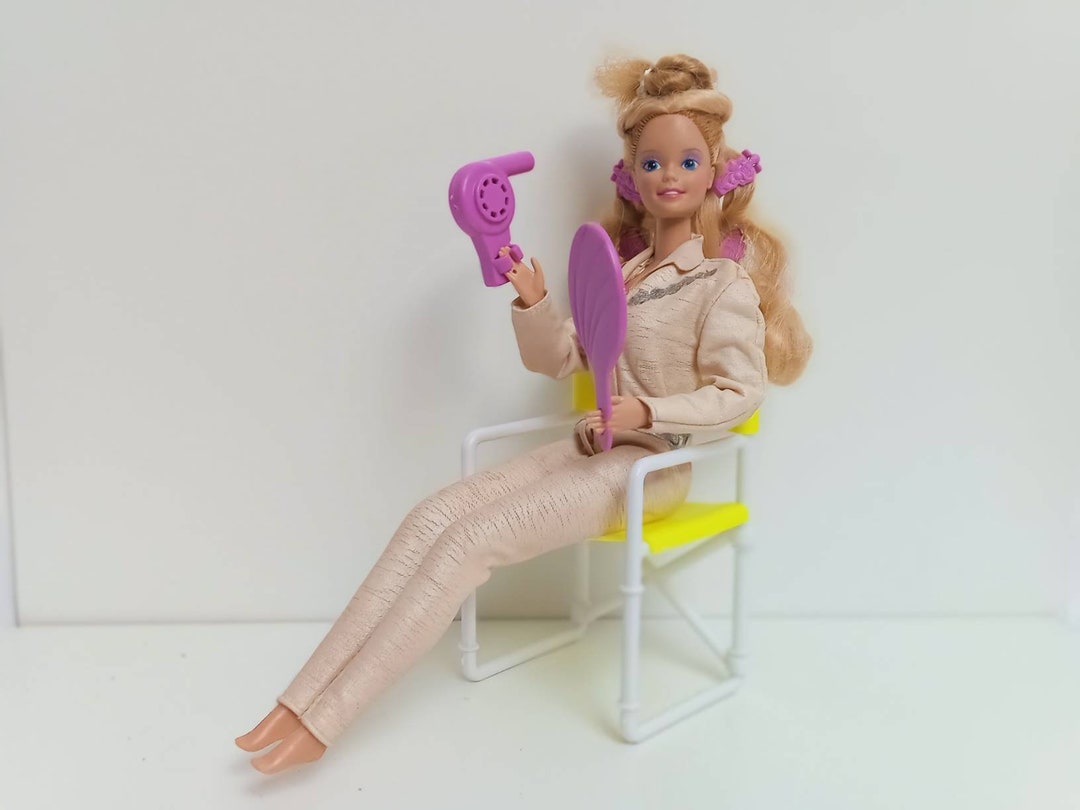 Barbie Vintage Doll Antique Doll 3101 Super Hair Barbie 1986 Retro ...