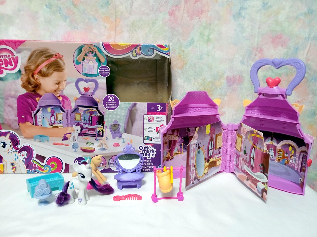 My Little Pony G4 Friendship is Magic Rarity Booktique MLP FIM ...