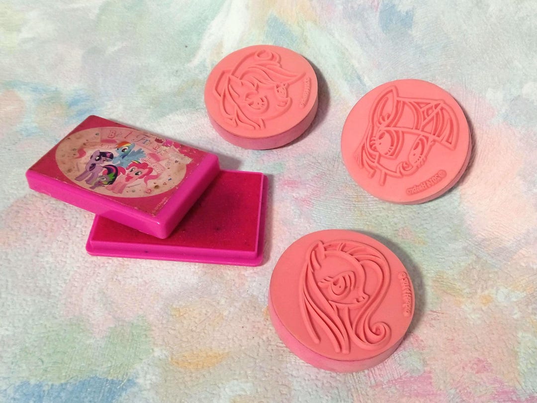 My Little Pony G4 Friendship is Magic "stamps Applejack, Fluttershy and ...