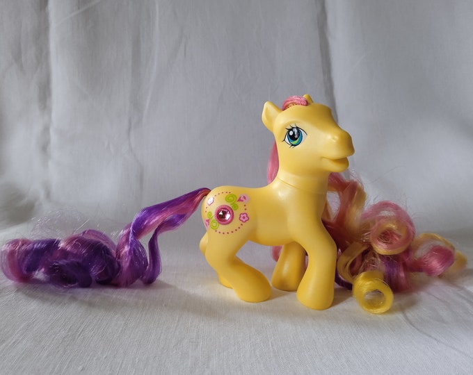My Little Pony Vintage G3 Super Long Hair "little Petunia" Retro Baby ...