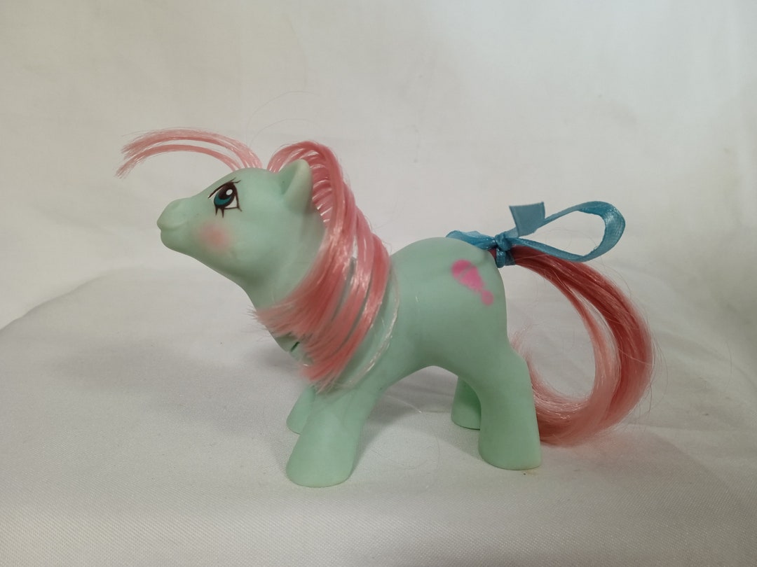 My Little Pony Vintage G1 Playset Baby Ponies "baby Cuddles" Hasbro ...