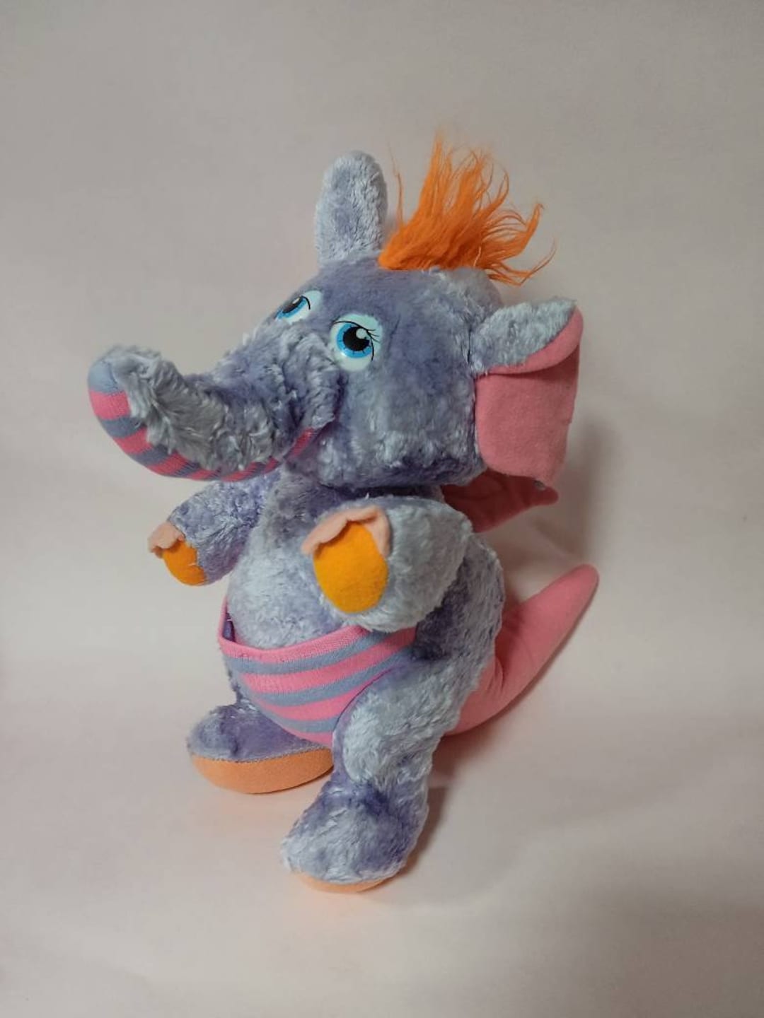 Wuzzles Disney Vintage Plush "eleroo" 12inch 30cm Collectible Retro Toy ...