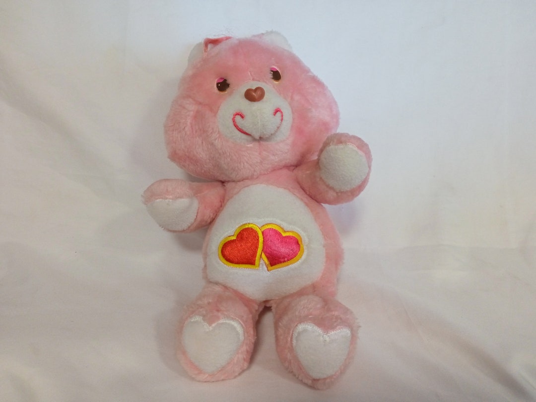 Care Bears Carebears Cuddle Bears Love-a-lot Bear 13inch - Etsy