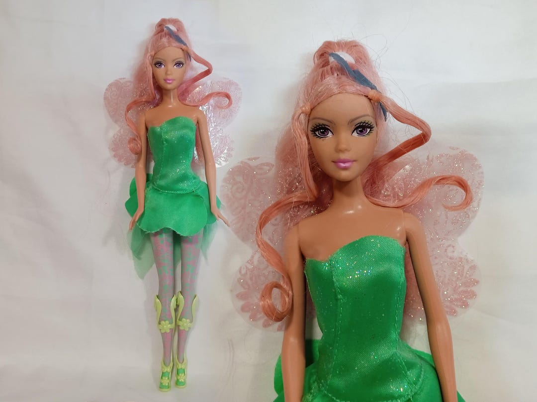 Barbie Mattel FAIRYTOPIA Dahlia Fairy Vintage Doll Antique Doll ...