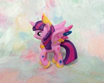 My Little Pony G4 Friendship is Magic "crystal Empire Castle With Princess Cadance & Baby Flurry ...