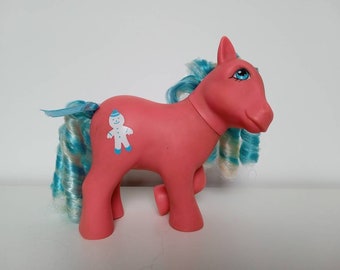 My Little Pony G1 Vintage Candy Cane Pony Molasses 1 - Etsy