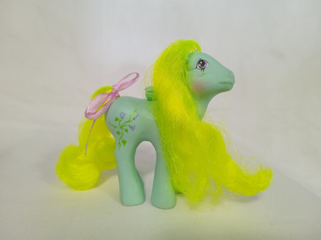 My Little Pony Vintage G1 Flutter Ponies "morning Glory" Retro Baby Toy ...