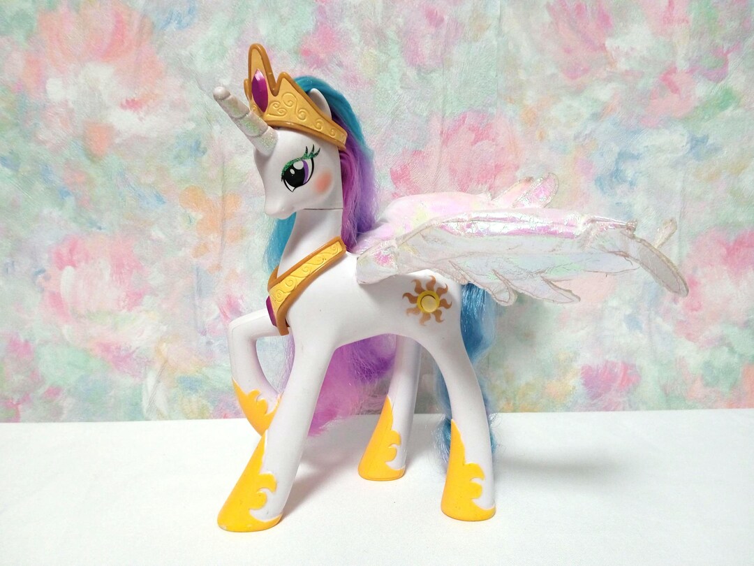 My Little Pony G4 Friendship is Magic Light & Sounds "princess Celestia" MLP FIM Retro Baby Toy ...