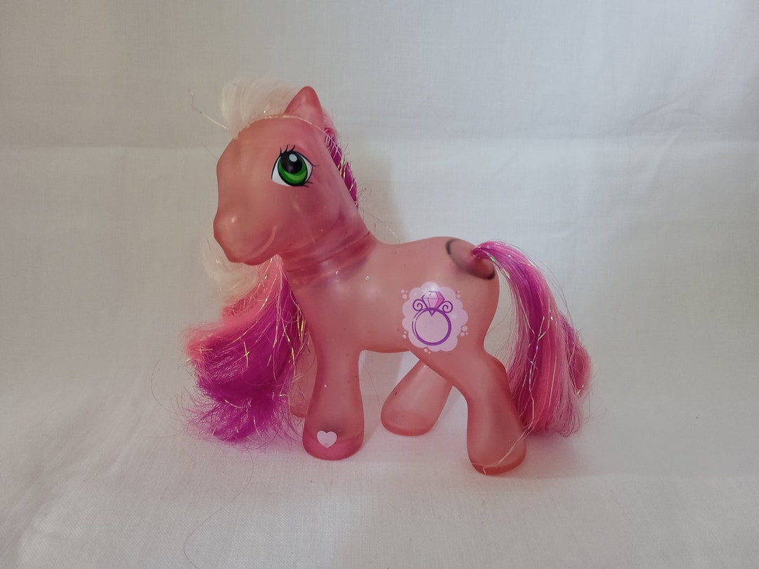 My Little Pony Vintage G3 Divine Shine glitterbelle Retro Baby Toy ...