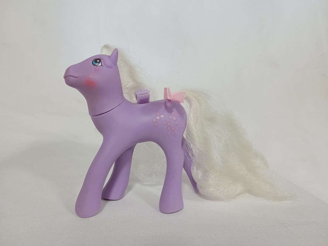 My Little Pony Vintage G1 Flutter Ponies "forget-me-not" Collectible ...