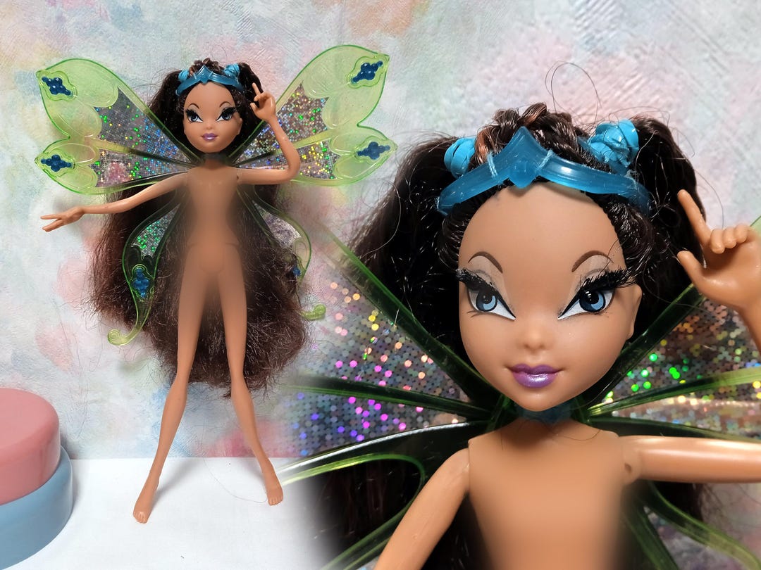 Mattel Winx Club Doll Vintage Aisha Layla Glam Magic Enchantix - Etsy