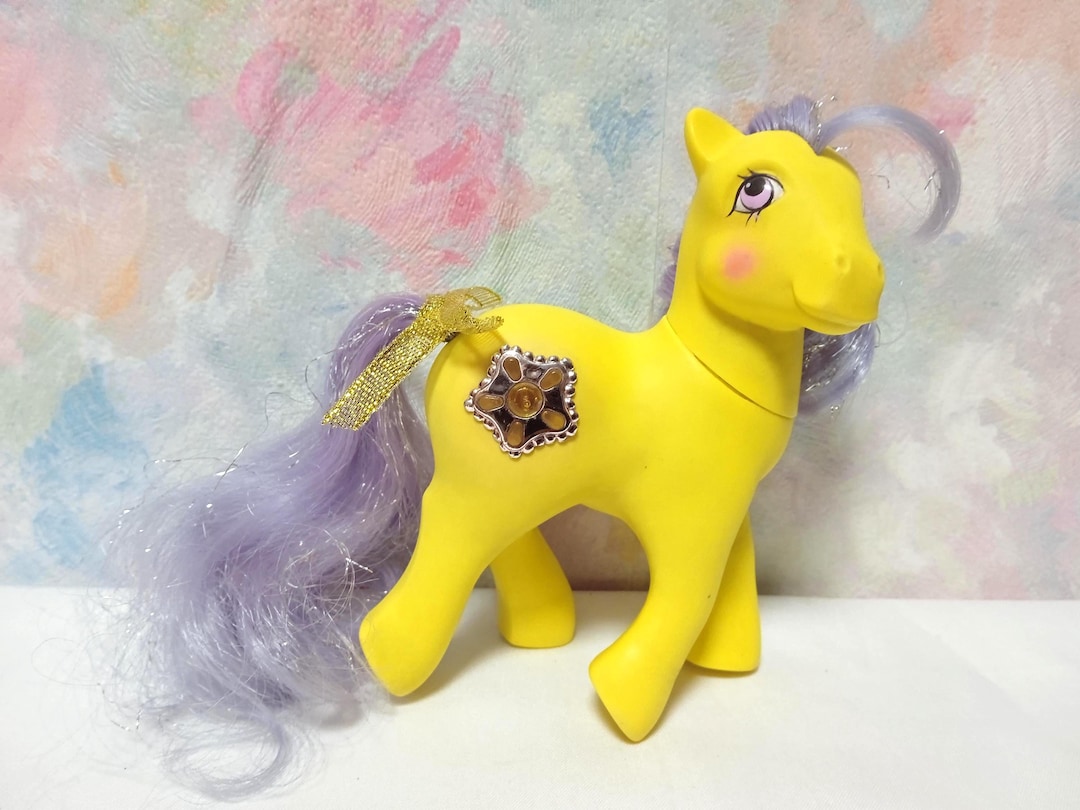 My Little Pony Vintage G1 Princess Ponies - Princess Starburst / Amber ...