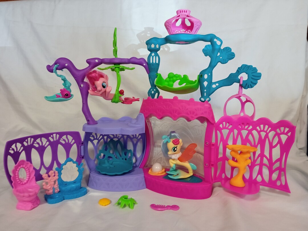 My Little Pony G4 Friendship is Magic "seashell Lagoona Playset With ...