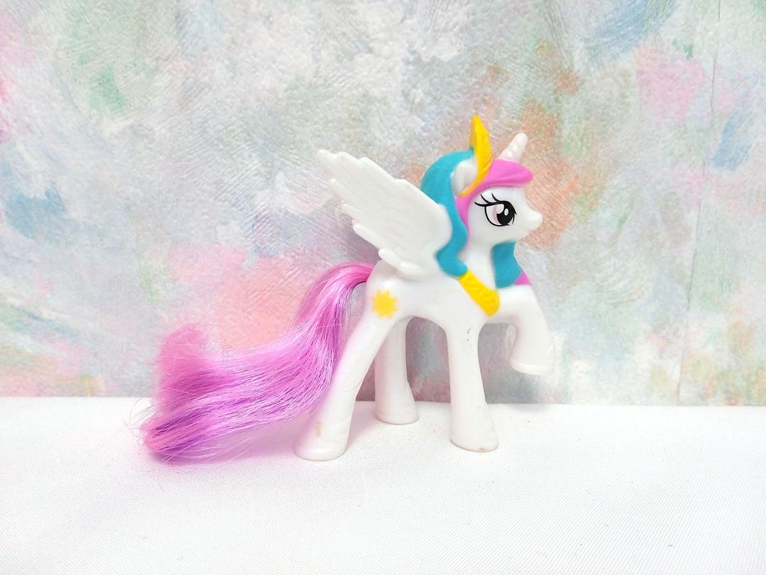My Little Pony G4 Friendship is Magic "mac Donald's Princess Celestia" MLP FIM Retro Baby Toy ...
