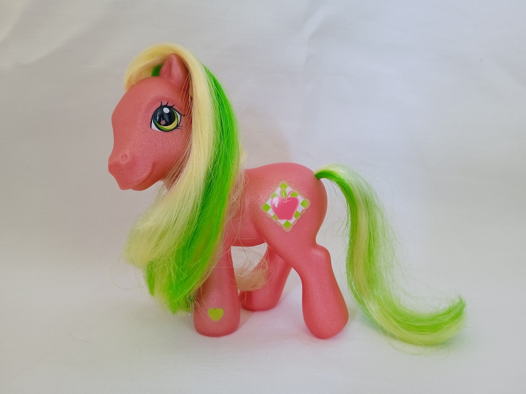 My Little Pony Vintage G3 Picnic Celebration "applejack" Retro Baby Toy ...