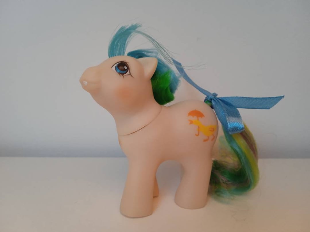 My Little Pony Vintage G1 First Tooth Baby Ponies "baby Quackers" Retro ...