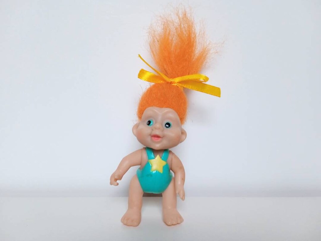 Magic Trolls Babies "justica" Vintage Antique Figure 1991 Retro Toy ...