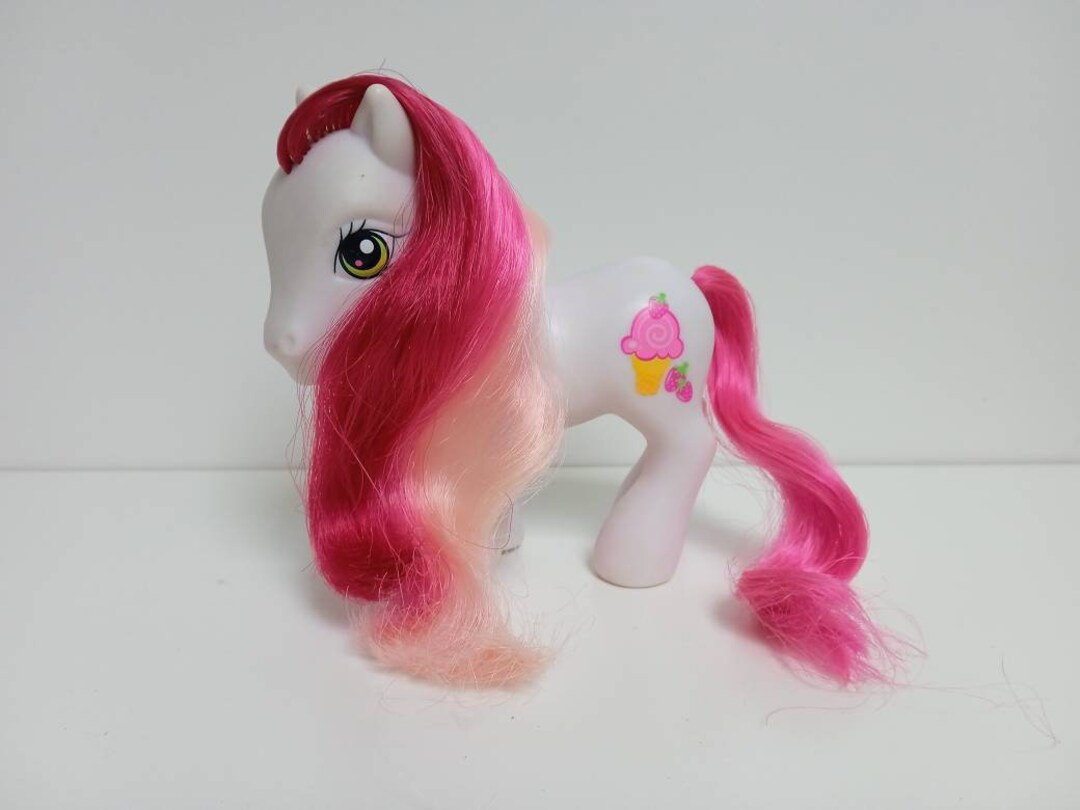 My Little Pony Vintage G3 Best Friends Ponies "butter Pop" Retro Baby ...