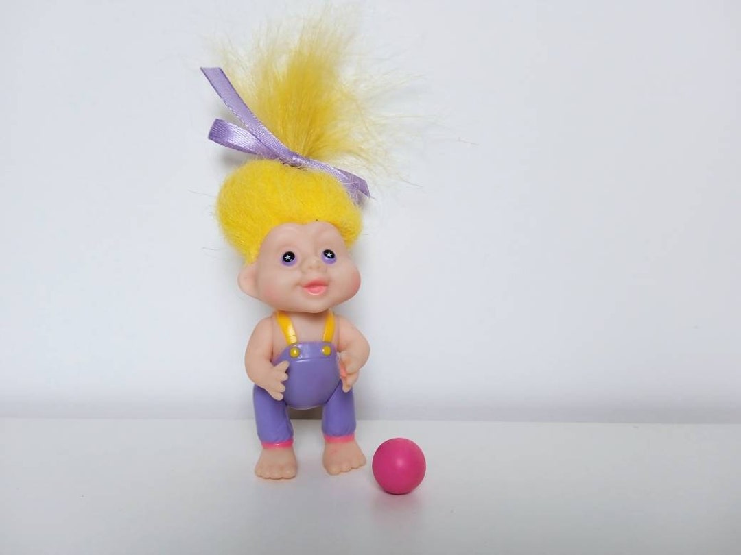 Magic Trolls Babies "raphia" Vintage Antique Figure 1991 Retro Toy ...