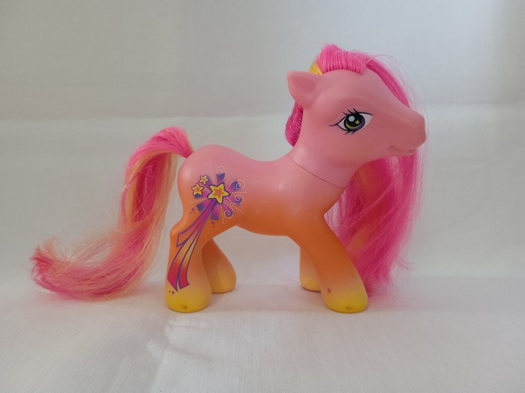 My Little Pony Vintage G3 "comet Tail" Collection Retro Baby Toy - Etsy